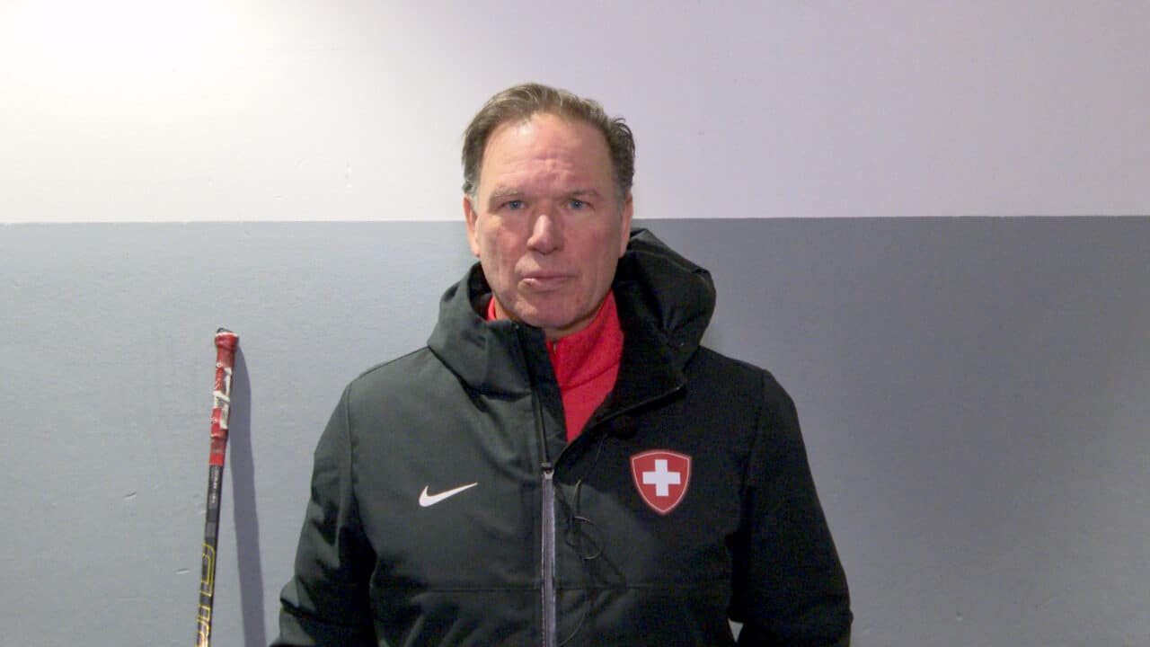 Colin Muller (Schweiz) bilanziert das 5-Nationen-Turnier in Füssen, 12. ...